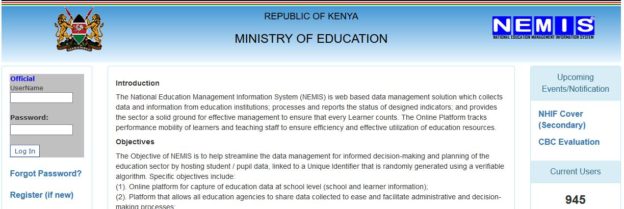 Nemis Portal Login 2023 (A Simple Guide To NEMIS Registration)